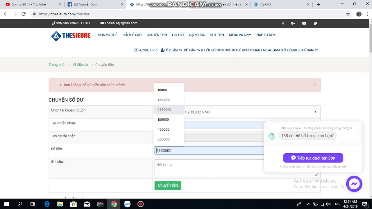 Hướng dẫn sử dụng thesieure, azpro,thecaosieure. - YouTube