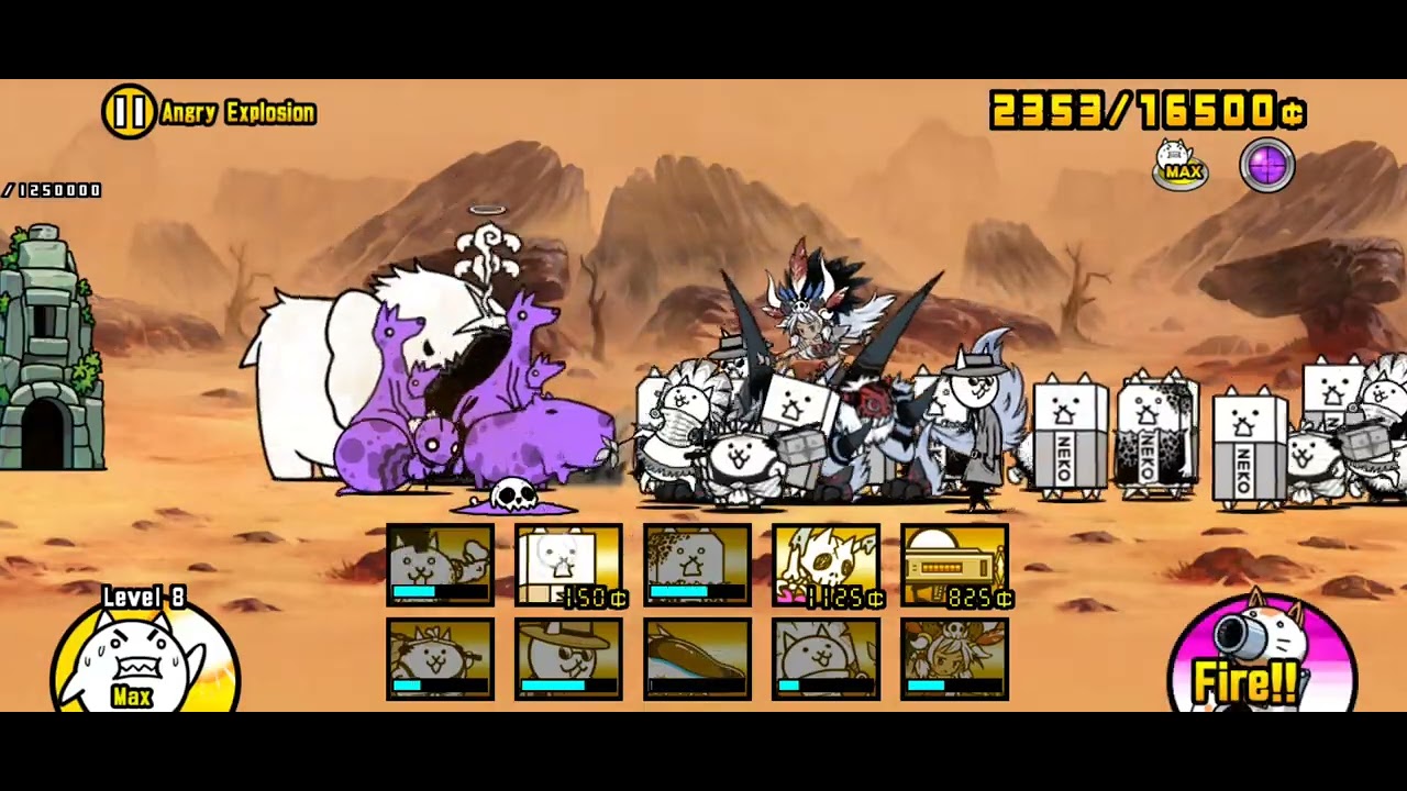 Battle Cats - Oddity in the Desert III - Angry Explosion - No Gacha ...
