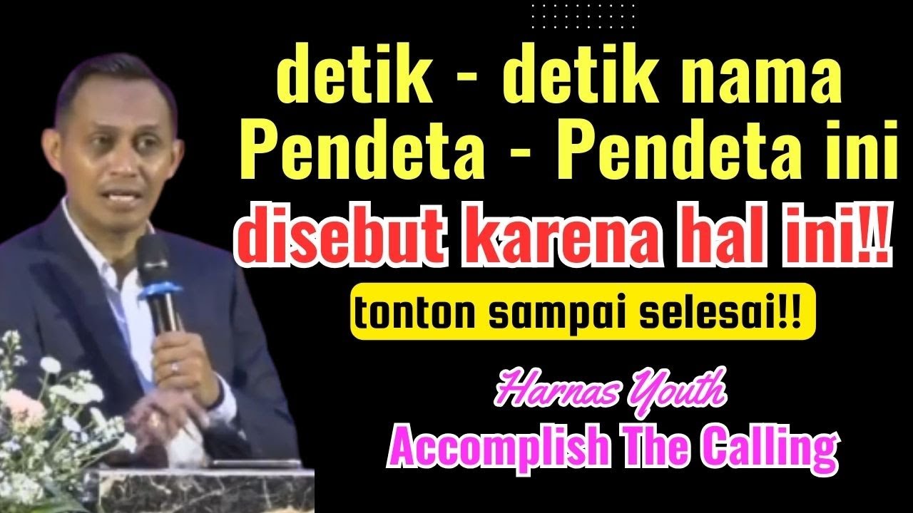 detik- detik nama Pendeta-Pendeta ini disebut Karena Hal ini?? | Harnas ...