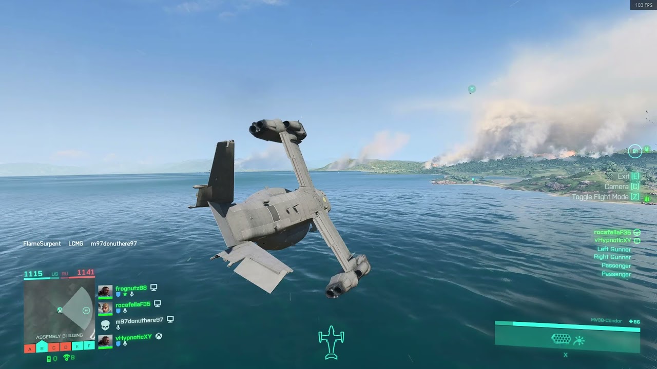 Battlefield 2042 Beta VTOL Massacre (F35 + MV-38) - YouTube