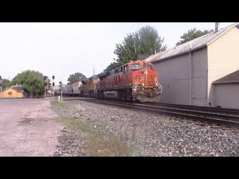 #6/3/23 A NS #EB EB Train Mixedfreight Leading With BNSF Solo 1 BNSFs 6982 UP Solo 1 UPs 8357 ...