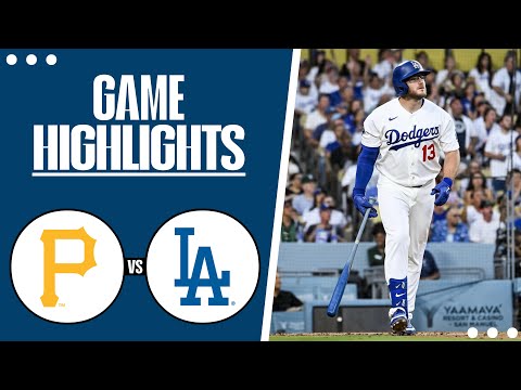 Pittsburgh Pirates vs. Los Angeles Dodgers | Game Highlights (8/21/26)