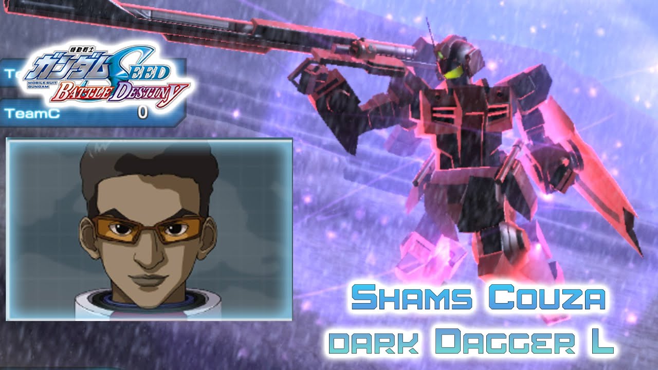 Shams Couza Dark Dagger L gameplay :Gundam Seed Battle Destiny - YouTube