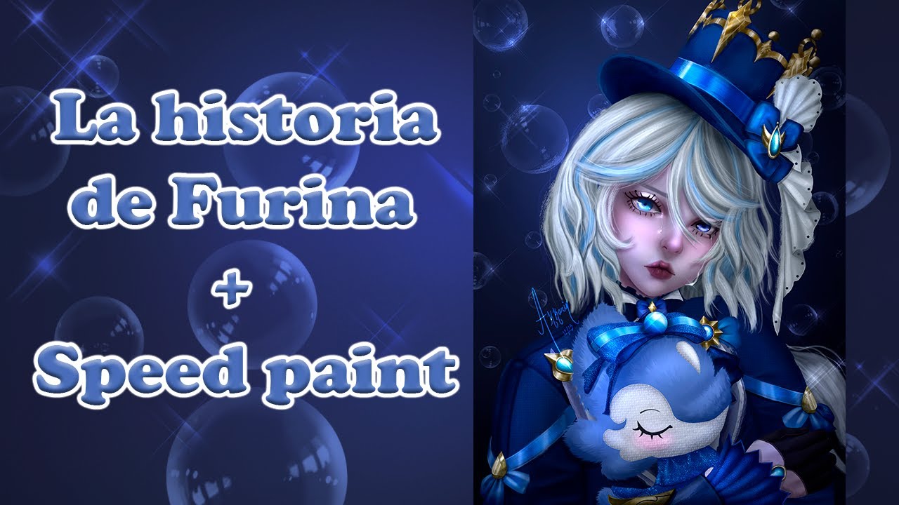 Historia de Furina [ Genshin impact ] y Speed paint - YouTube