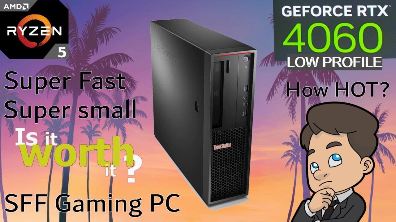 2024 Budget SFF PC: RTX 4060 Low Profile + AMD Ryzen 5 7500F Build ...