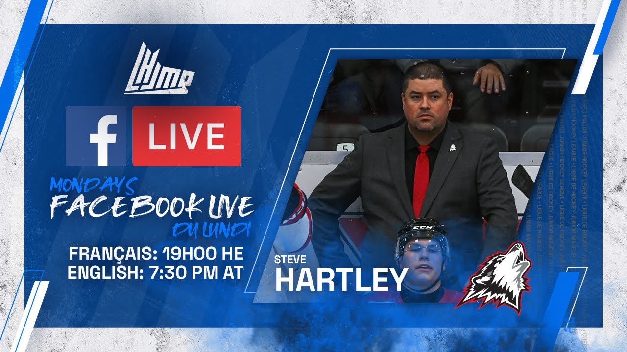 Facebook En Direct LHJMQ | avec Steve Hartley (Huskies de Rouyn-Noranda) - YouTube