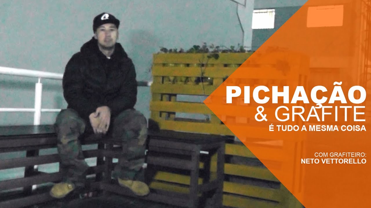 Neto Vettorello: Grafite e Pichação é a mesma coisa - YouTube
