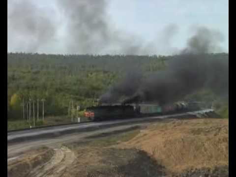 4TE10S-0001 / 4ТЭ10С-0001 [РЖД] - YouTube