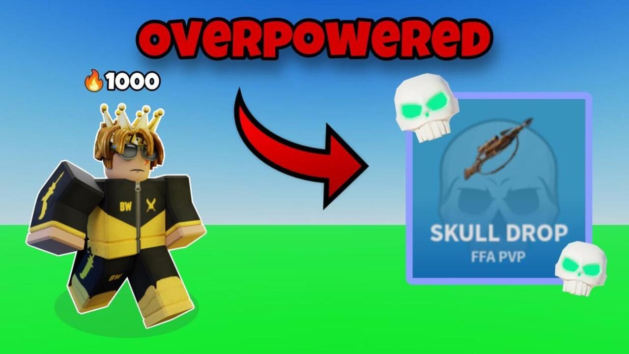 This OVERPOWERED Item Makes you INVINCIBLE In Skull Drop! - YouTube