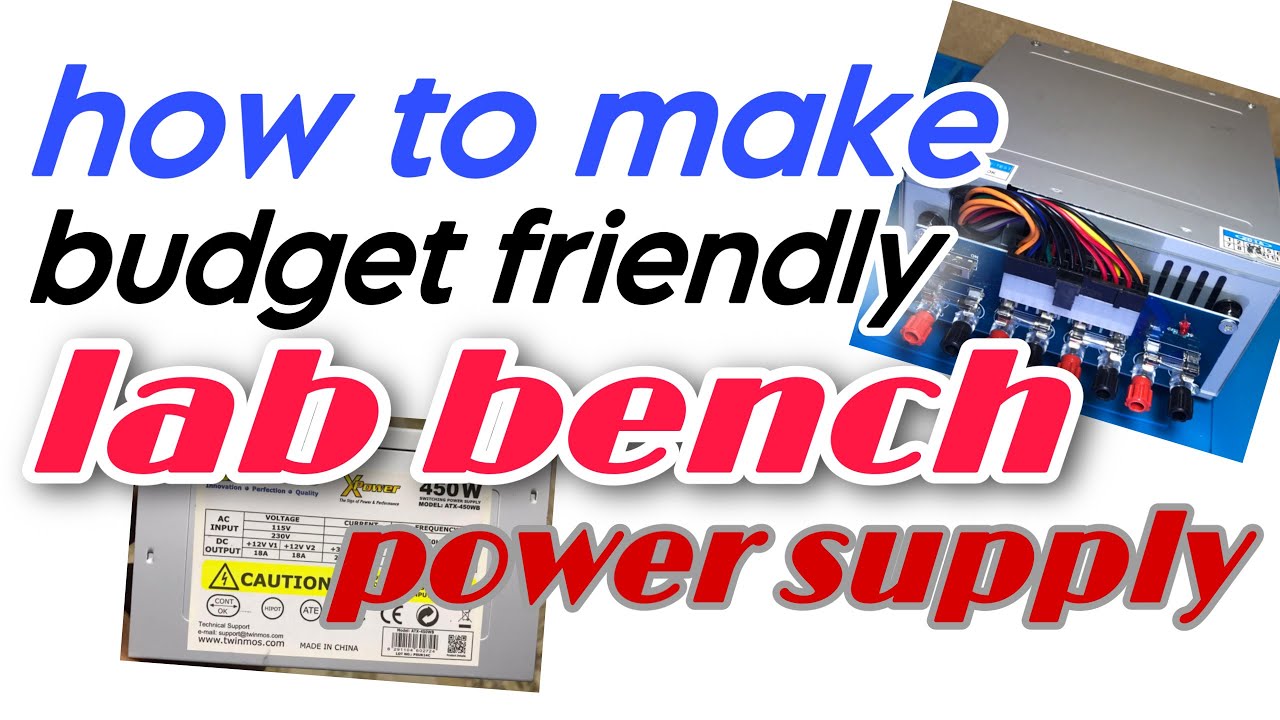 paano gumawa ng budget friendly lab bench power supply - YouTube