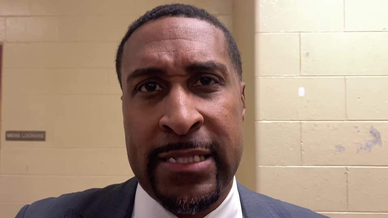 Muskegon coach Keith Guy reacts to clinching OK Black conference title ...