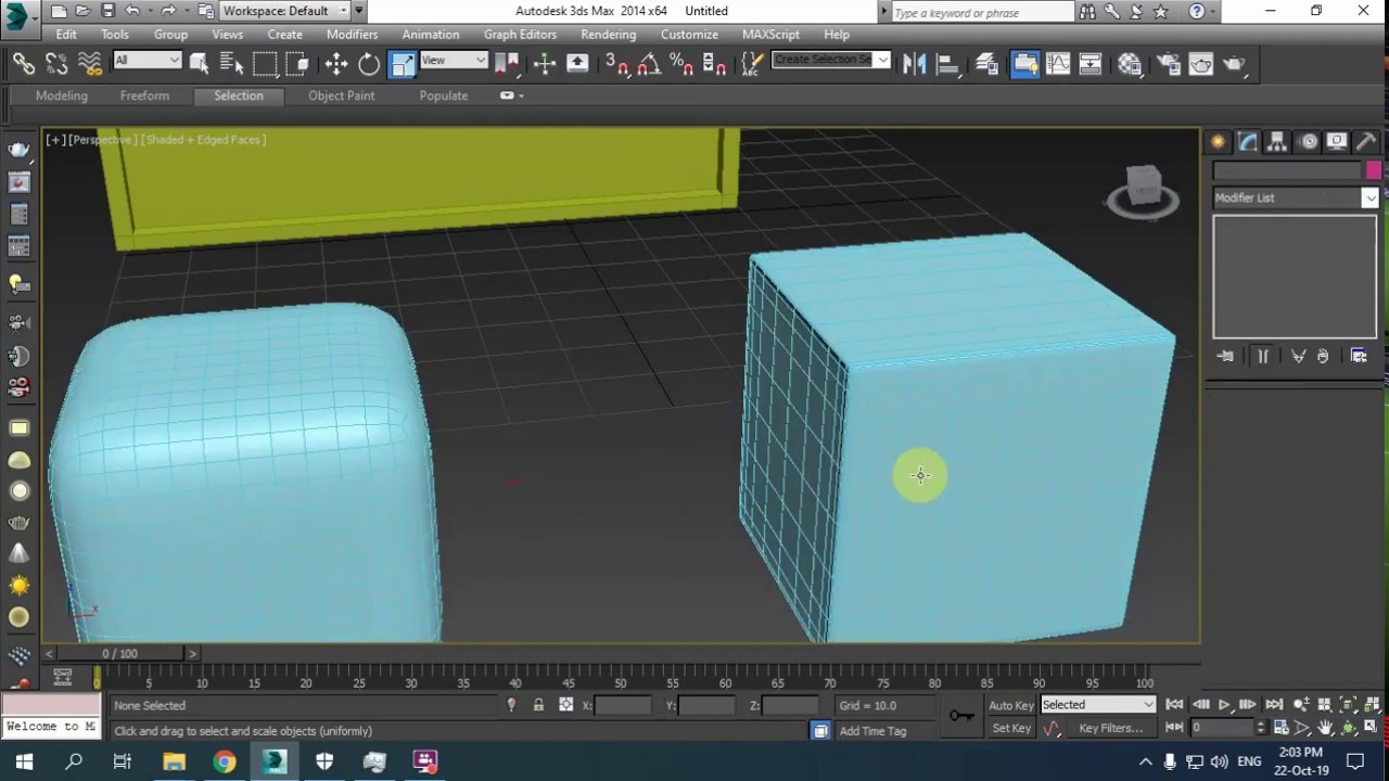 3ds max high poly modeling - YouTube