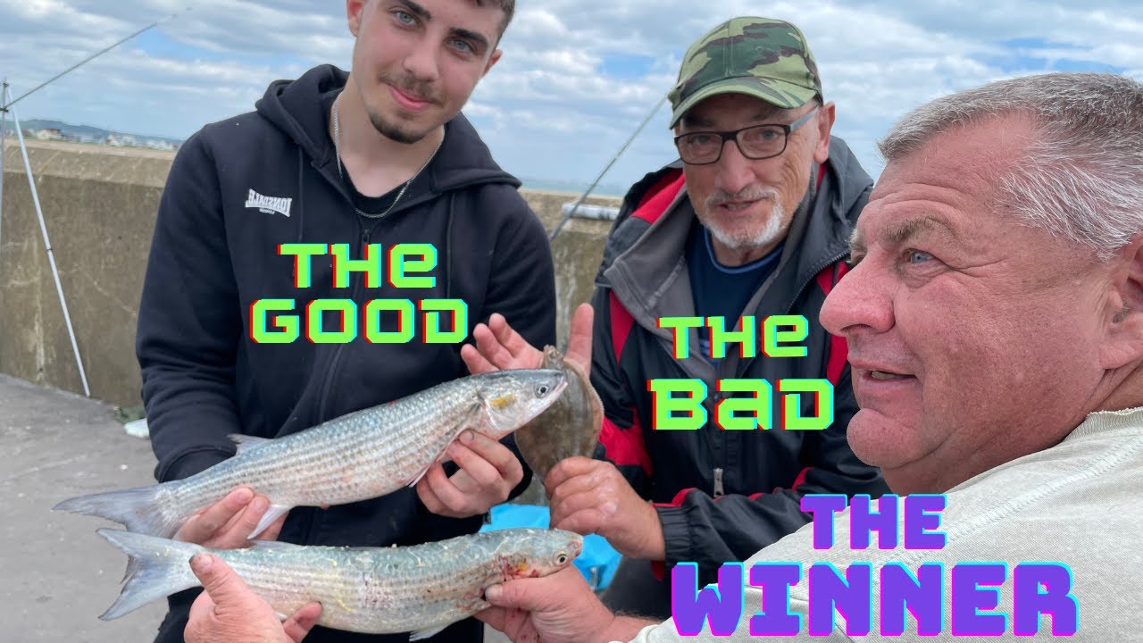 Shoreham Harbour catching a fish or Two - YouTube