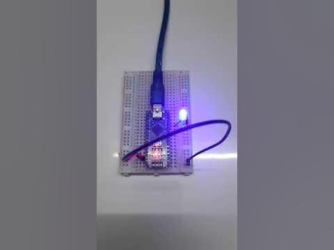 Arduino Nano led blinking - YouTube