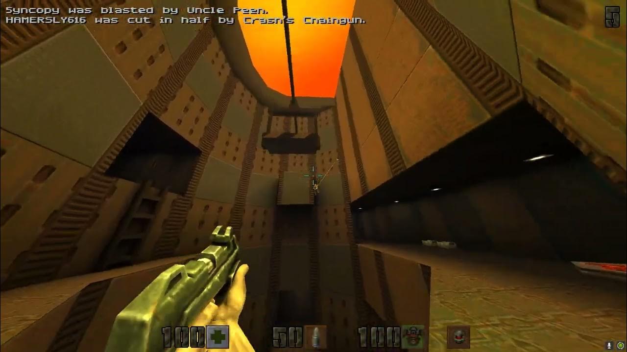 Grappling Tokay's Towers | Quake 2 Enhanced Multiplayer - YouTube