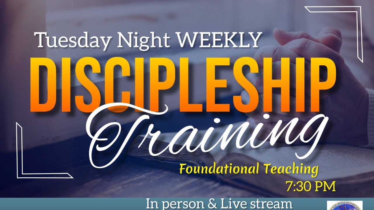 Discipleship Training ! - YouTube