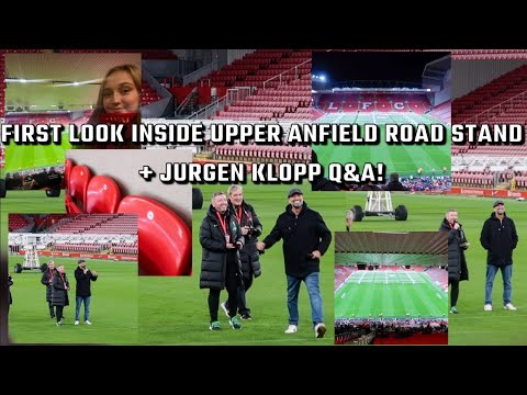 FIRST LOOK INSIDE NEW UPPER ANFIELD ROAD STAND EXPANSION! + Jurgen ...