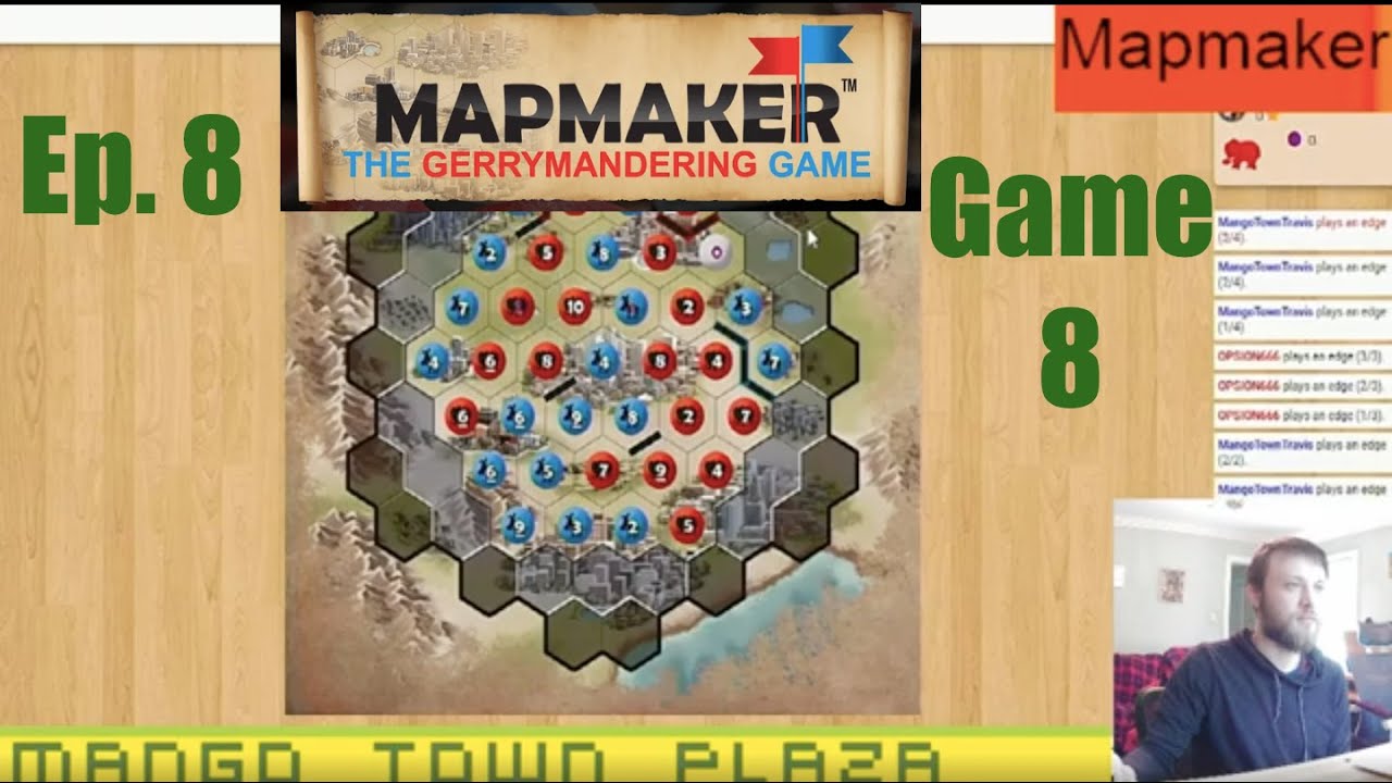 Mapmaker The Gerrymandering Game - Ep. 8 - Board Games Ep. 1072 - YouTube