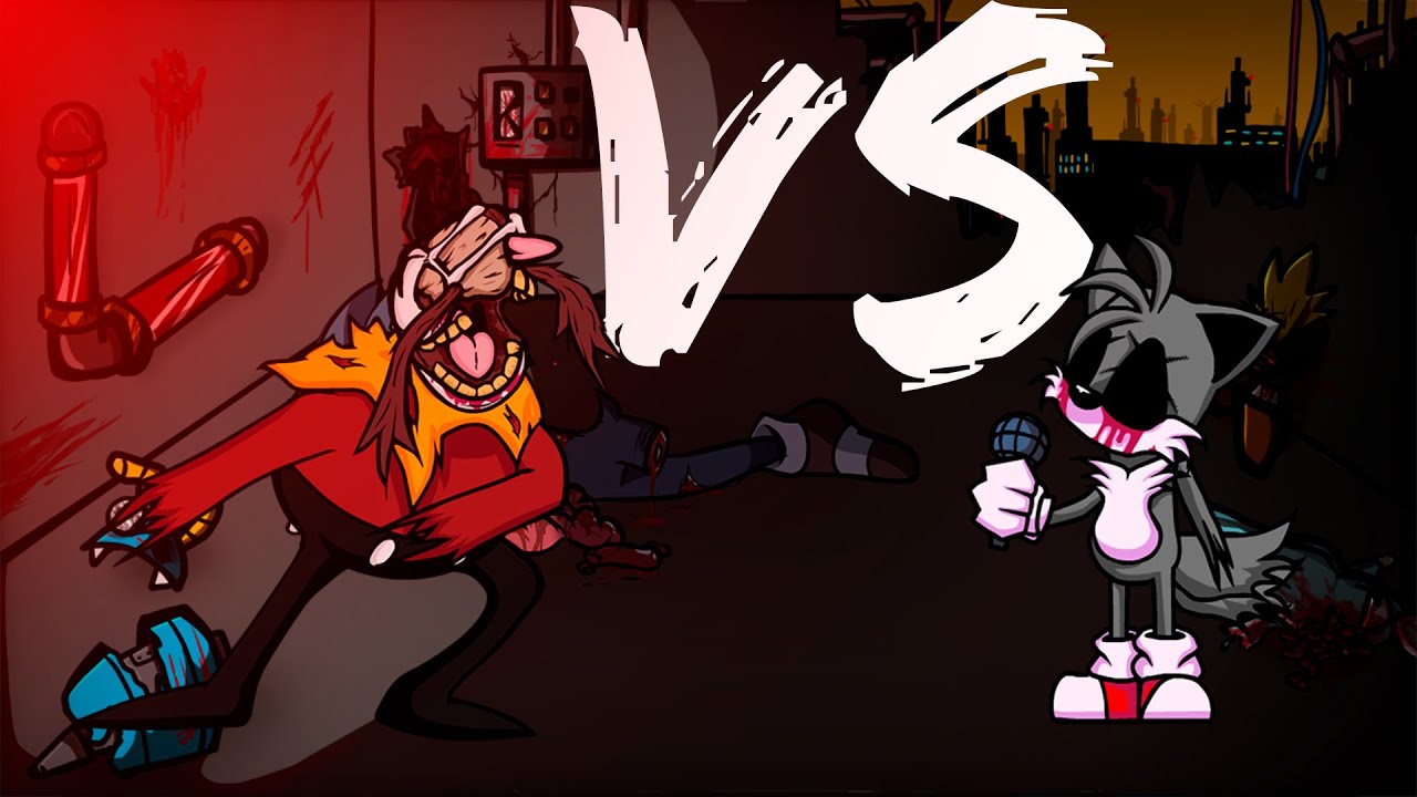 Fight Or Flight But Eggman EXE And Tails EXE Sings It | FNF Cover - YouTube