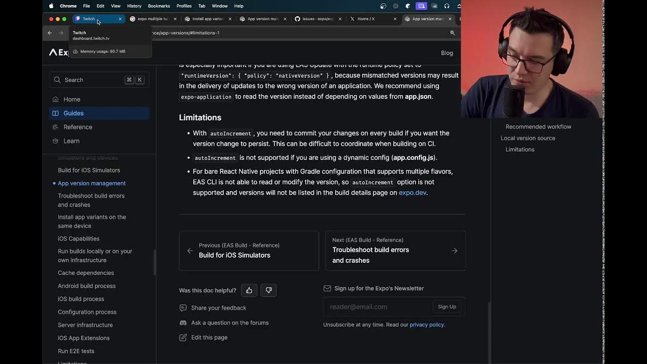 React Native Migrate To Expo CLI Part 2 | React Native | TypeScript | NeoVim | Copilot - YouTube