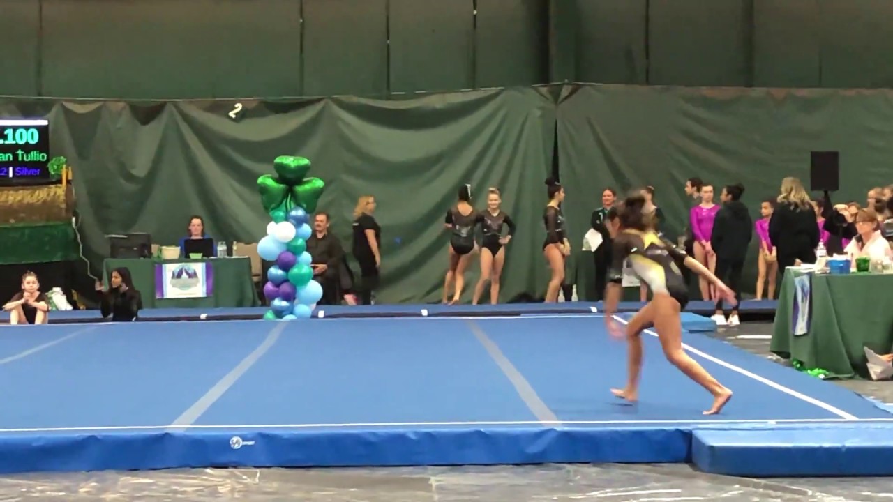 Kayla- Gymnastics meet - YouTube