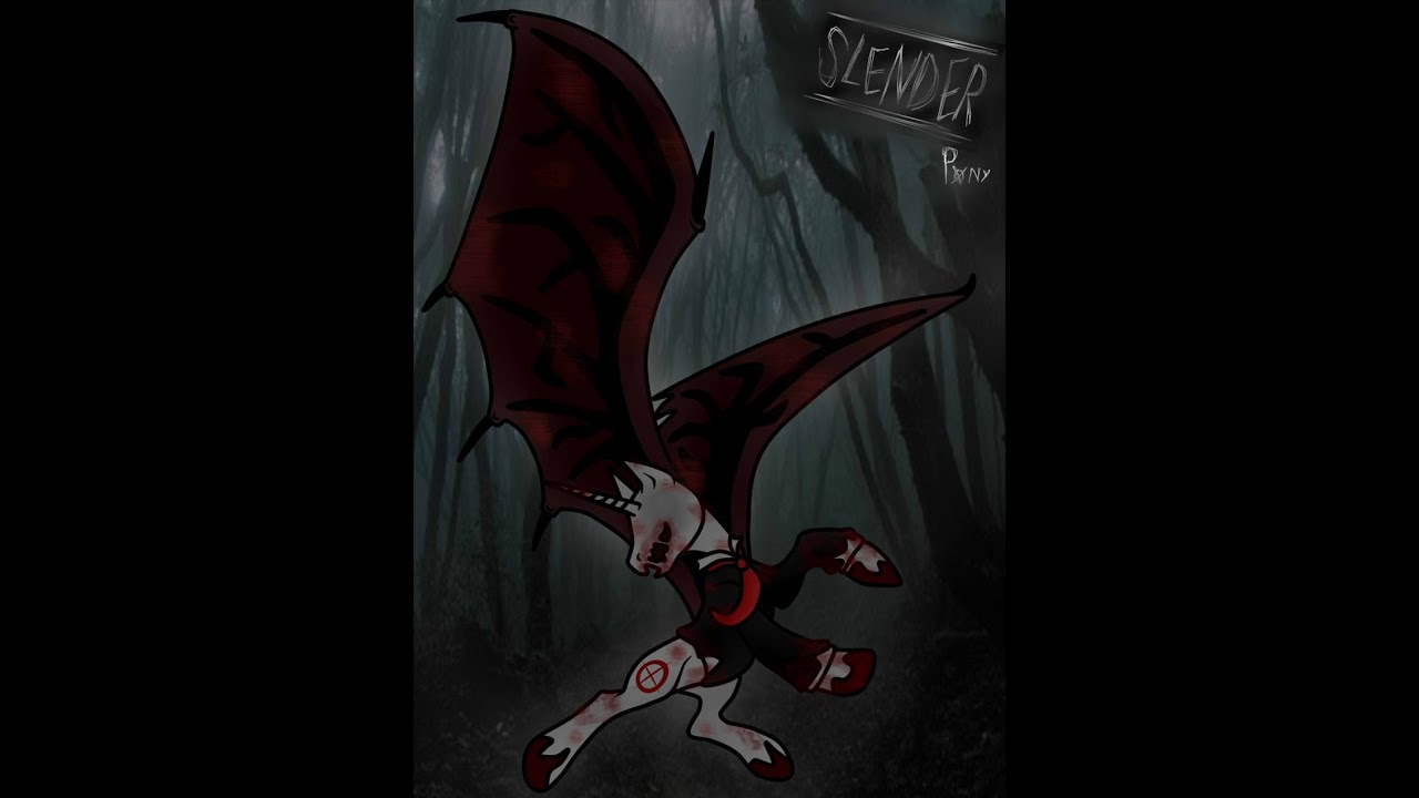 Slender Pony Speedpaint - By TigerMC (200+ Sub Special :) - YouTube