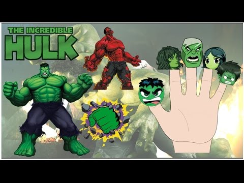 Finger Family Hulk - YouTube