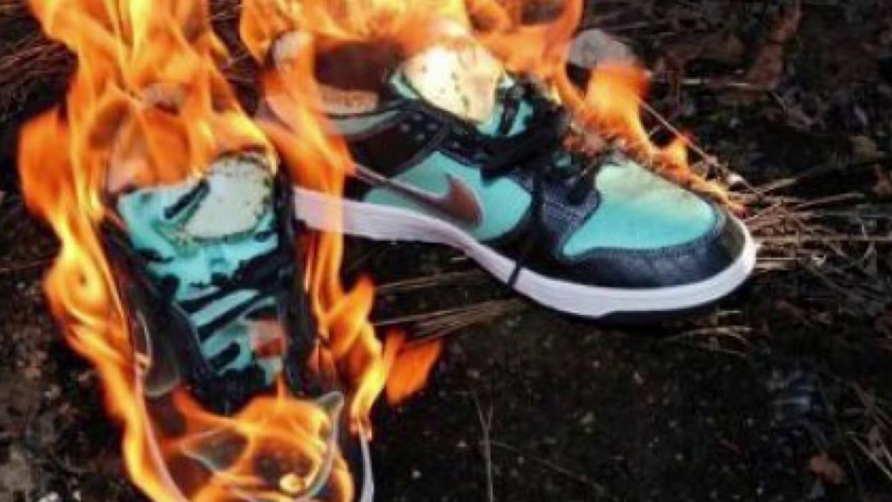 Nike burning? - YouTube