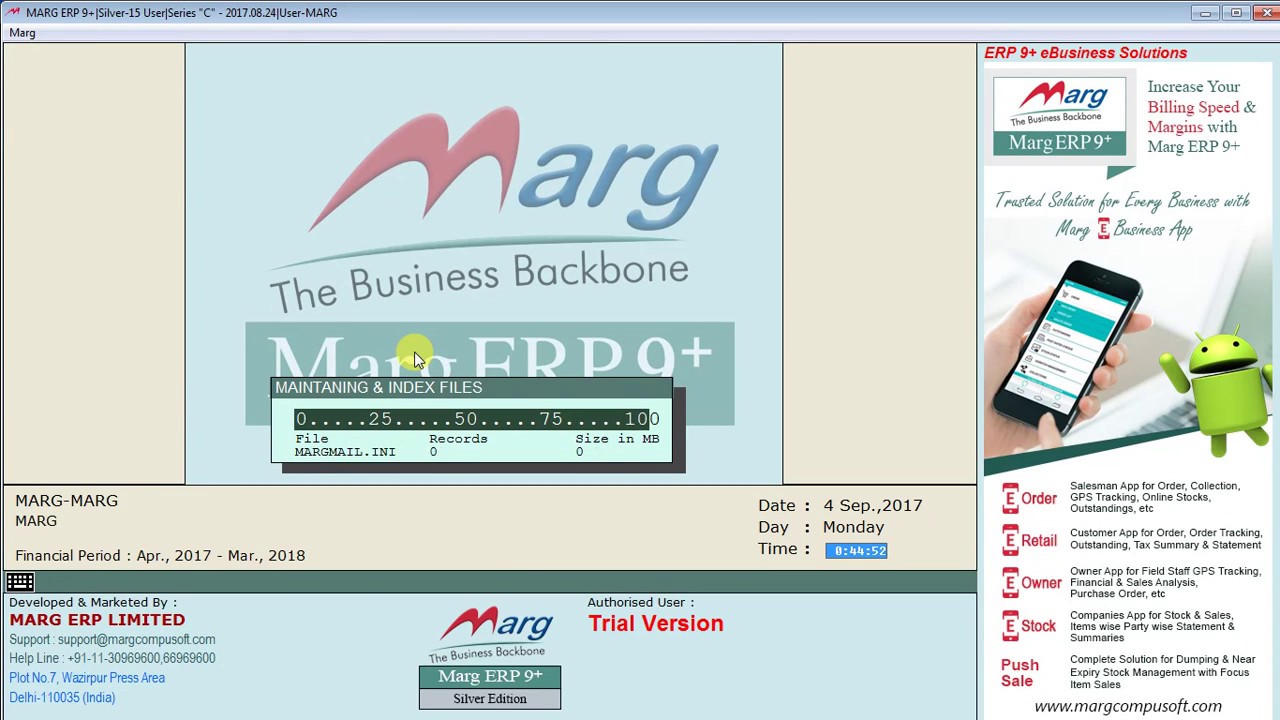 RESTORE BACKUP IN MARG SOFTWARE ( Hindi ) - YouTube