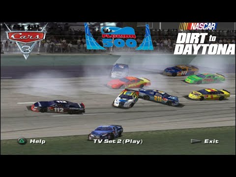 FLORIDA 500 CRASH EXTENDED | REMAKE | NASCAR DIRT TO DAYTONA - YouTube