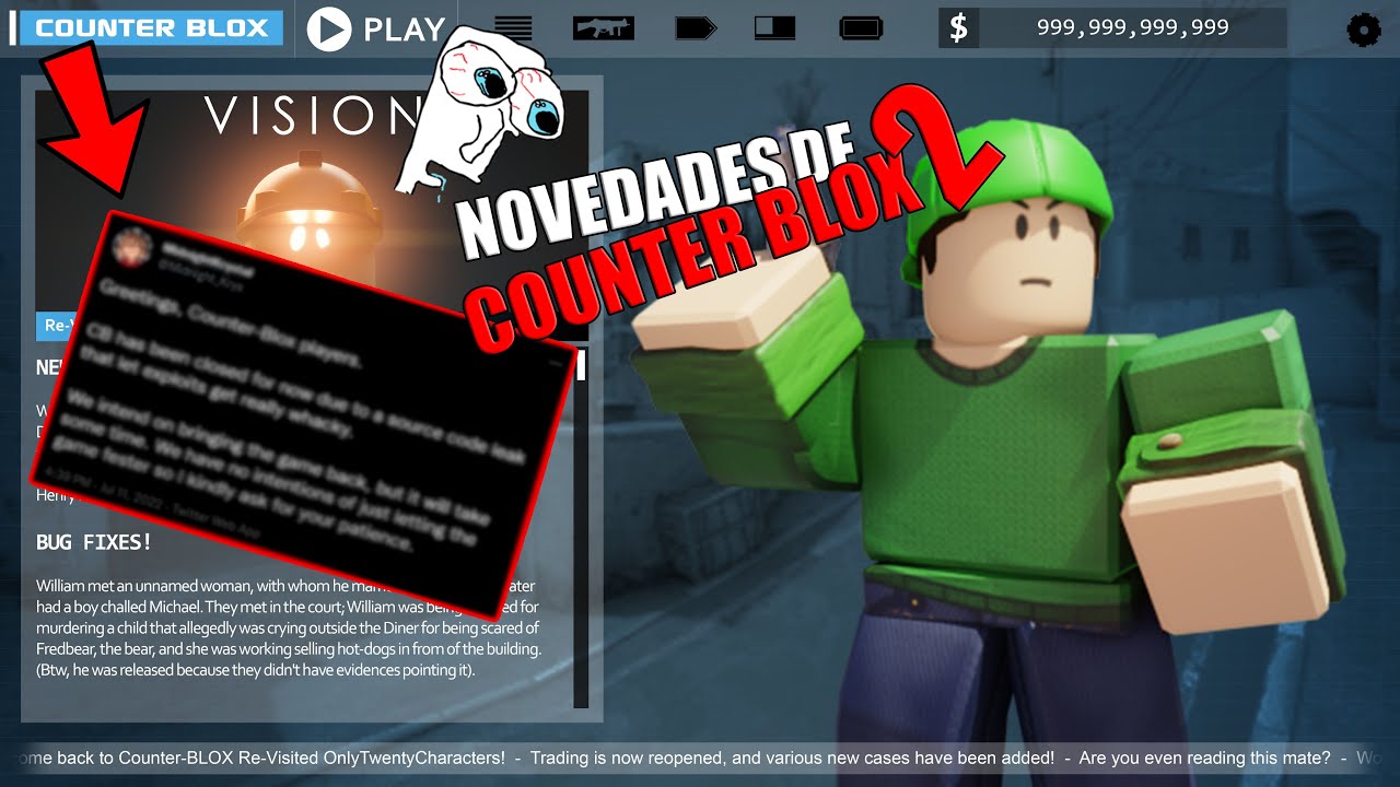 NOVEDADES DE COUNTER BLOX 2! - YouTube