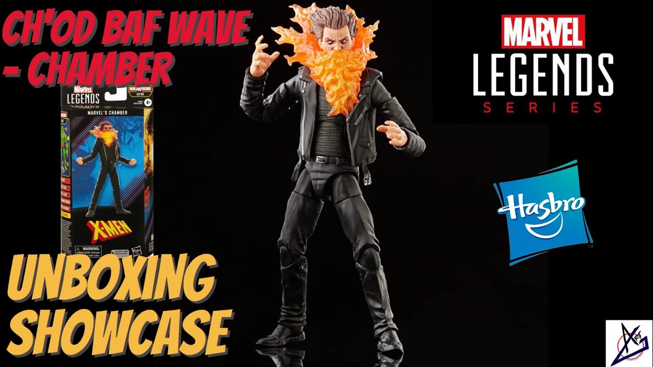 Marvel Legends Chamber Ch'Od Build A Figure Wave - Unboxing Showcase ...