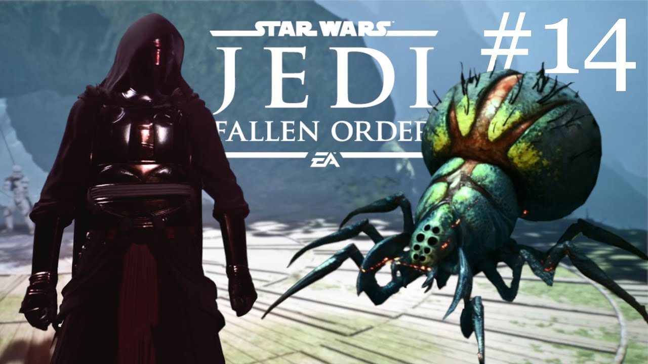 Spiders, beware (Jedi Fallen Order w/ mods #14) - YouTube
