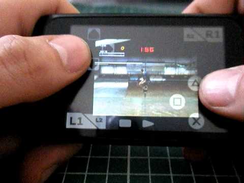 LG Optimus One - THPS2 in psx4droid gameplay - YouTube