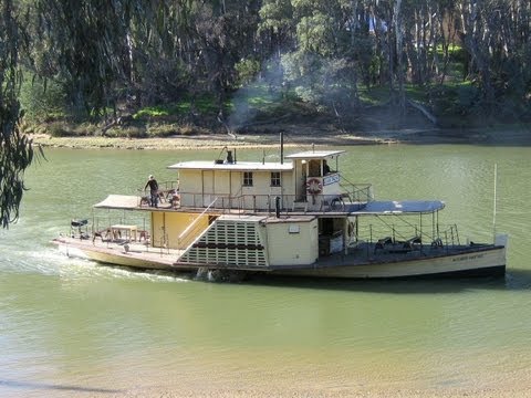 SWAN HILL RIVER TRIP ON PADDLE STEAMER PYAP - YouTube