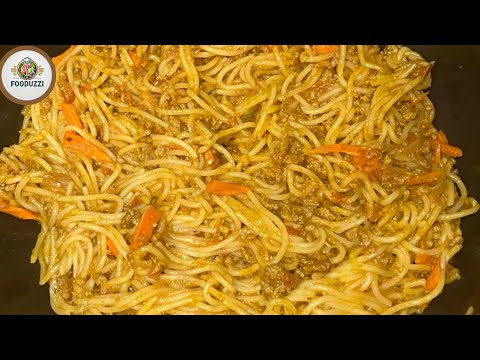 Keema Spaghetti Recipe | Pakistani Fusion Pasta | Easy & Tasty Dinner ...
