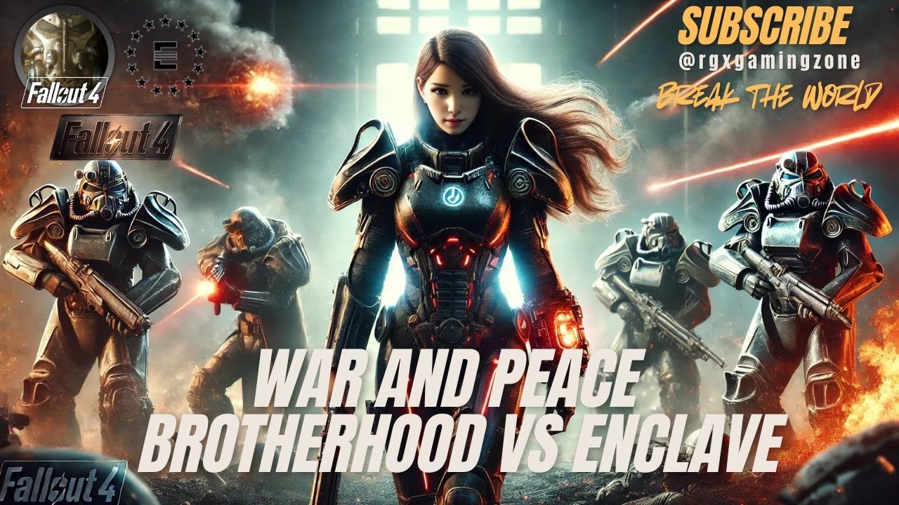 Fallout 4 - Enclave New Story Part 5: War and Peace - Brotherhood vs ...