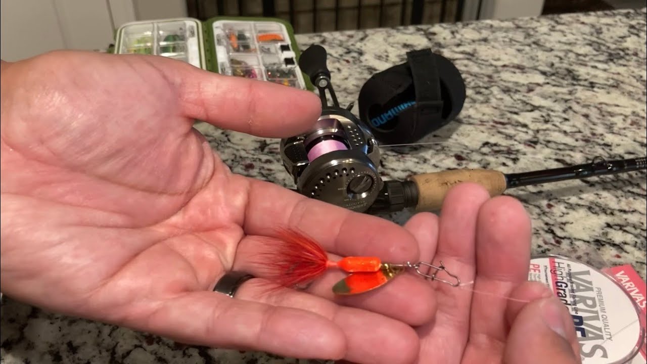 Quick rooster tail knot instructions and a short fishing expedition to ...