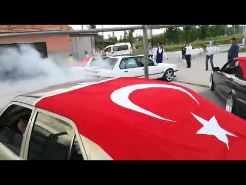Ankara Asker Daveti e30cum lastik yakar