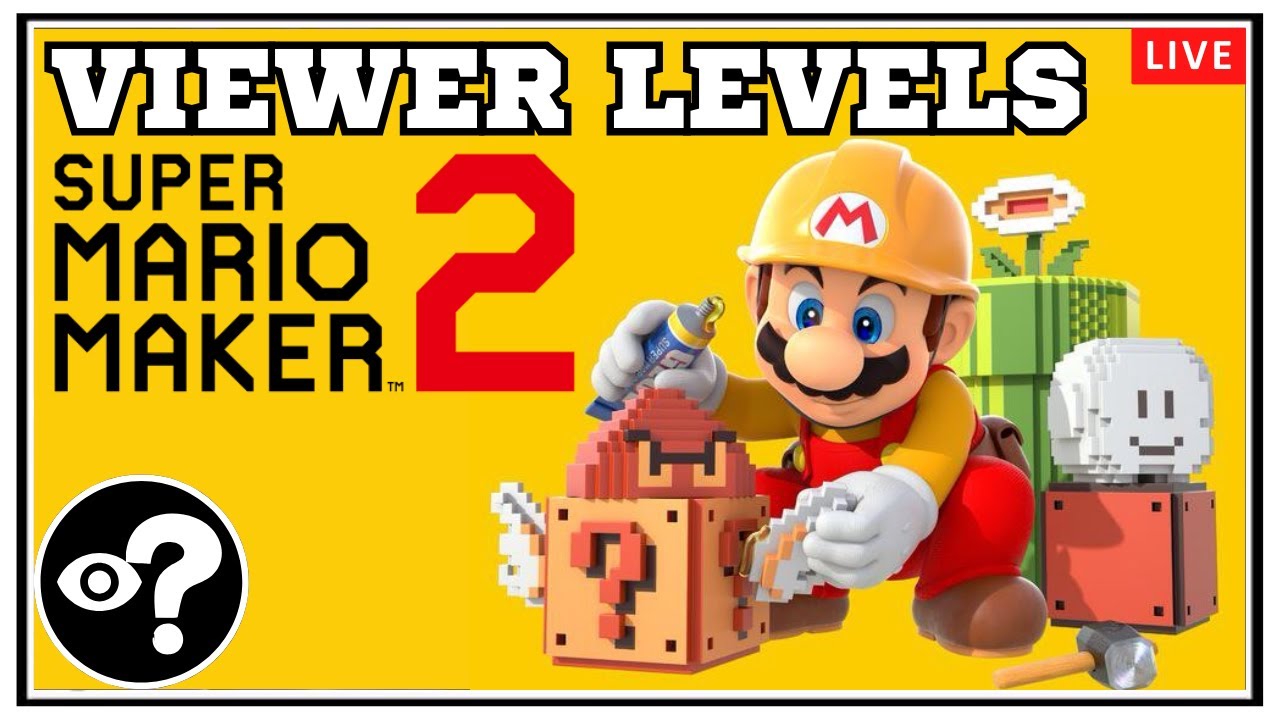 Level Review LIVE | [Super Mario Maker 2] Viewer Levels - YouTube