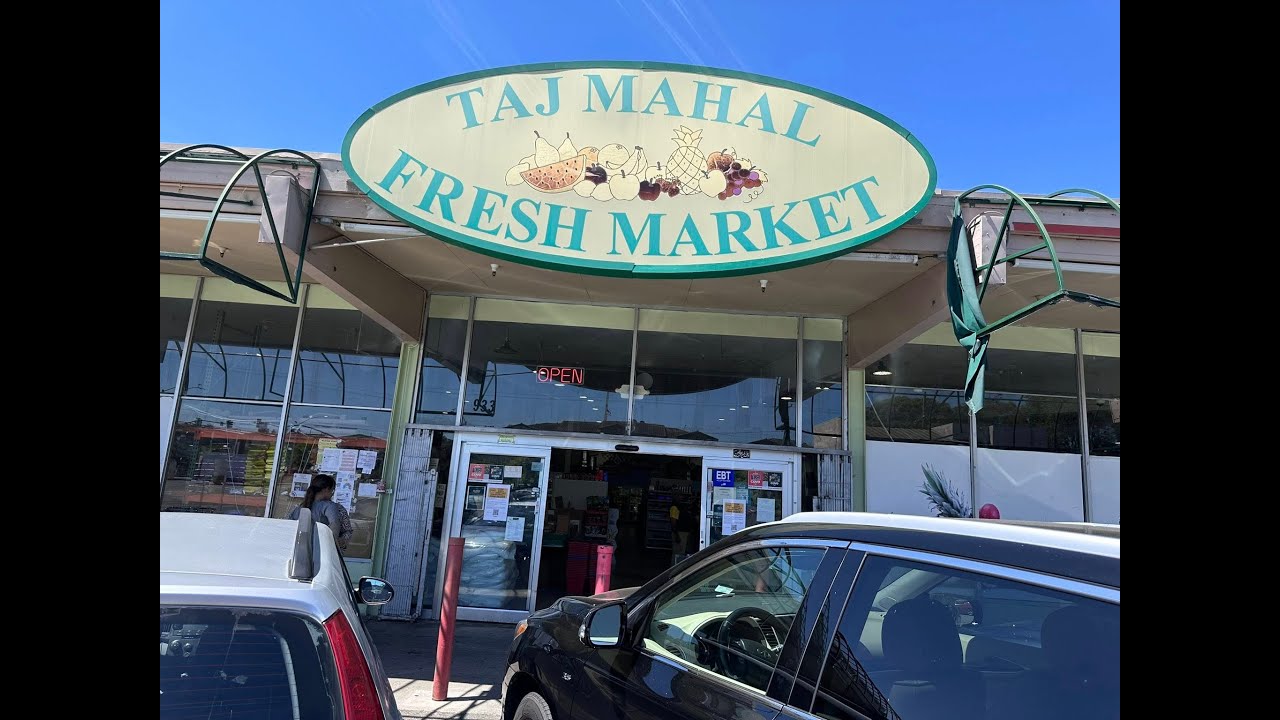 Taj Mahal Fresh Market - YouTube