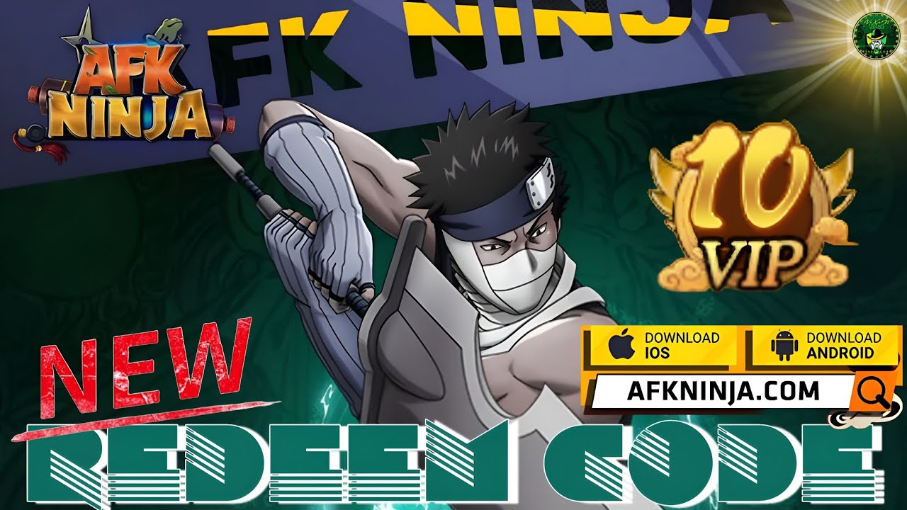 AFK Ninja - New Redeem Code 🎁 #57 Free VIP10🔥🔥Naruto Idle RPG - android ...