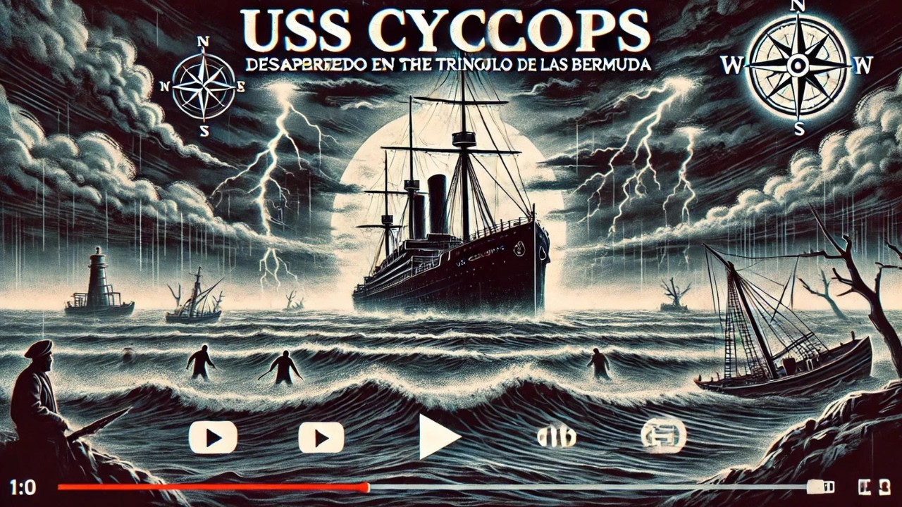 🌊 LA DESAPARICIÓN del USS Cyclops en el TRIÁNGULO de las BERMUDAS 🚢 ...