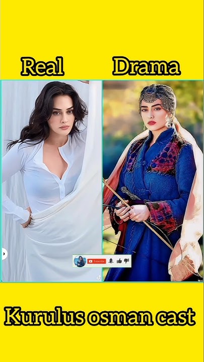 Kurulus osman cast and real name Fatima hatun Bala hatun begam hatun - YouTube