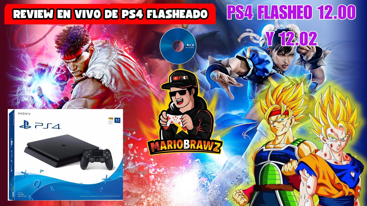 PROBANDO UNA PS4 FLASHEADA EN VIVO POLVOS AZULES FLASHEO 12.00 ...