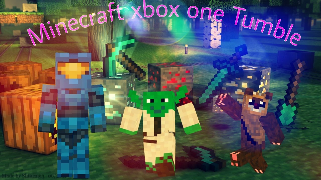 Minecraft xbox one Tumble Mini Game w/friends Ep.1 - YouTube