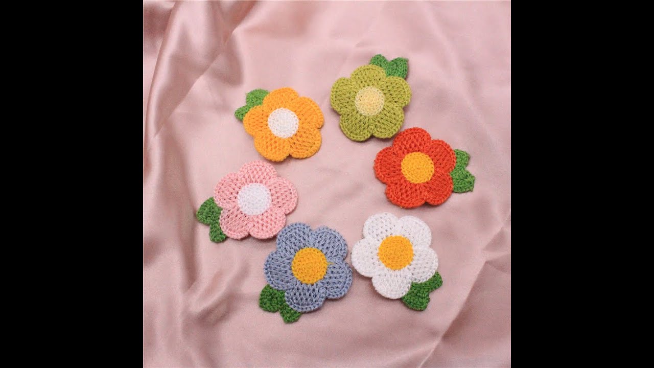 2020 spring and summer new yarn small flower hairpin fresh simple bb ...