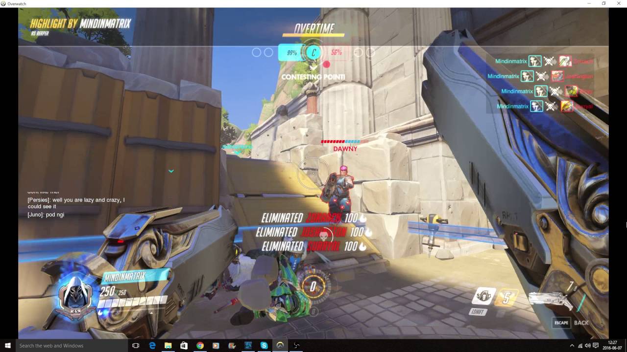 REAPER Quad kill - YouTube