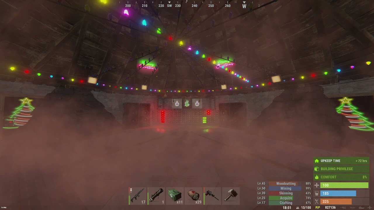 Rust/industrial lights/night club - YouTube