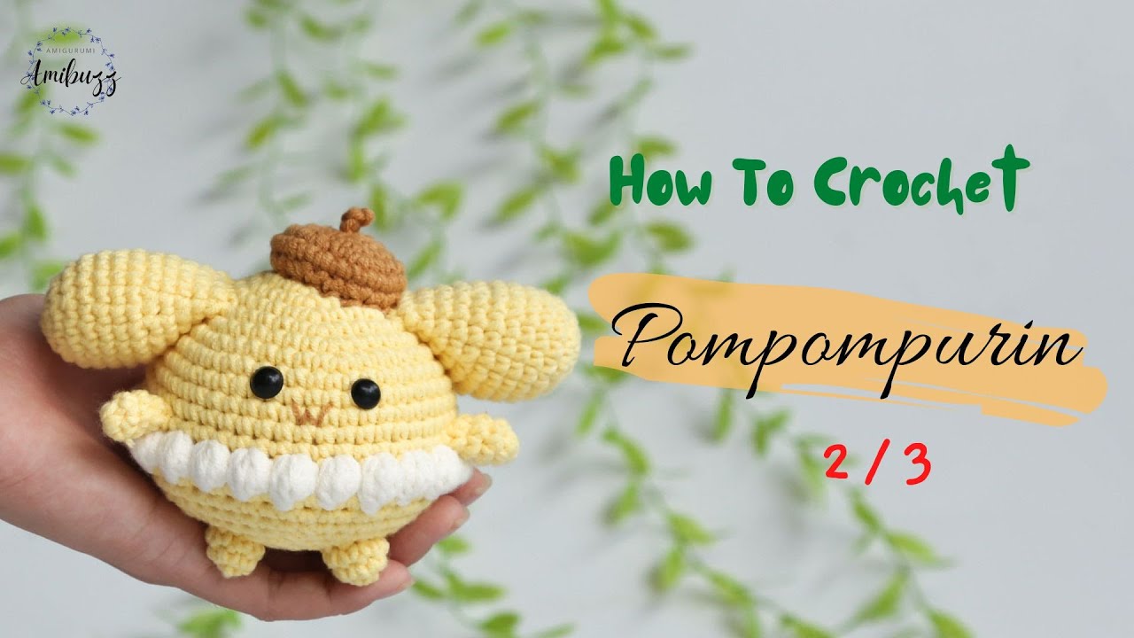 #384 | Pompompurin (2/3) | How To Crochet | Amigurumi Tutorial - YouTube